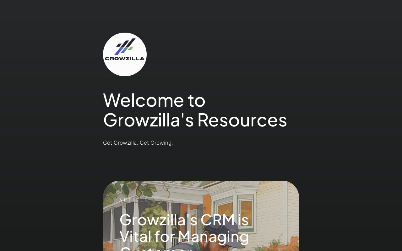 Growzilla Resources - Get Growing